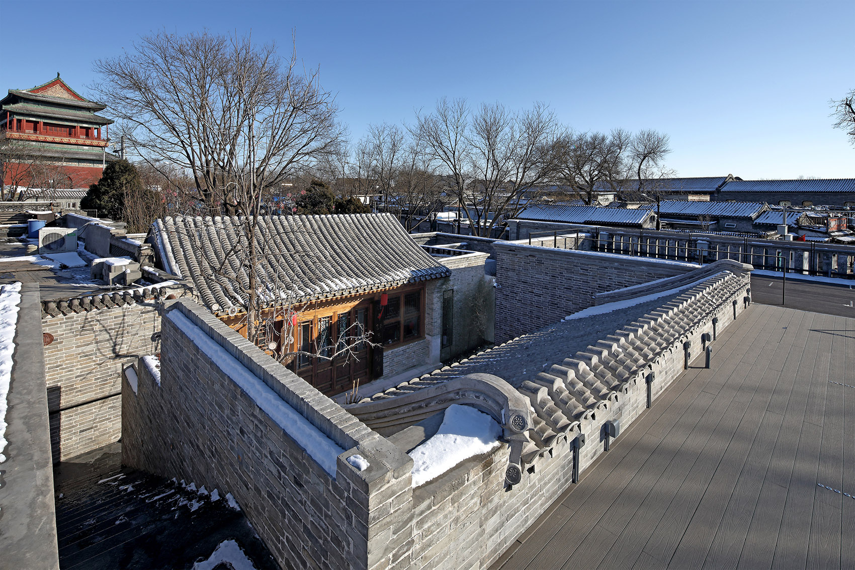 Courtyard renovation at No. 33 Gulou West Street in Beijing by United Design Architects - 谷德设计网