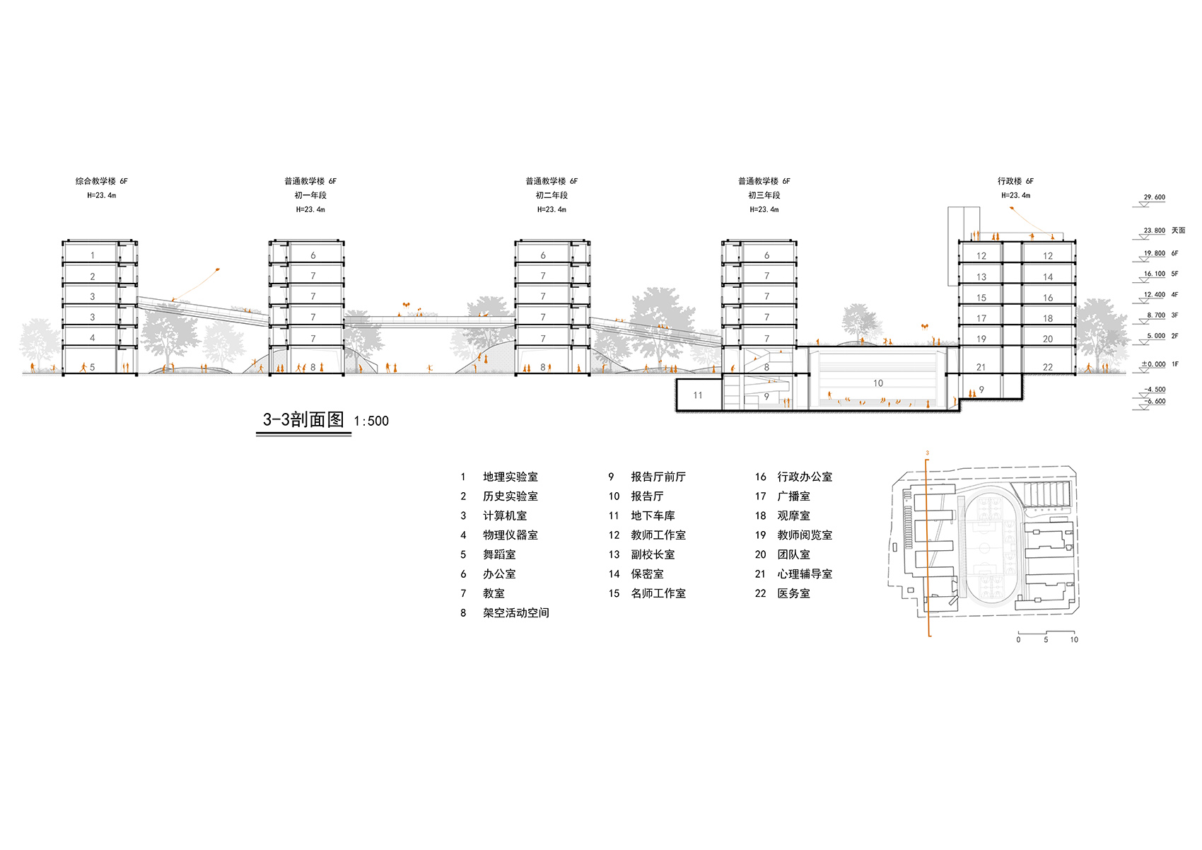 Nanhai Guicheng Jingui High School by Atelier cnS - 谷德设计网
