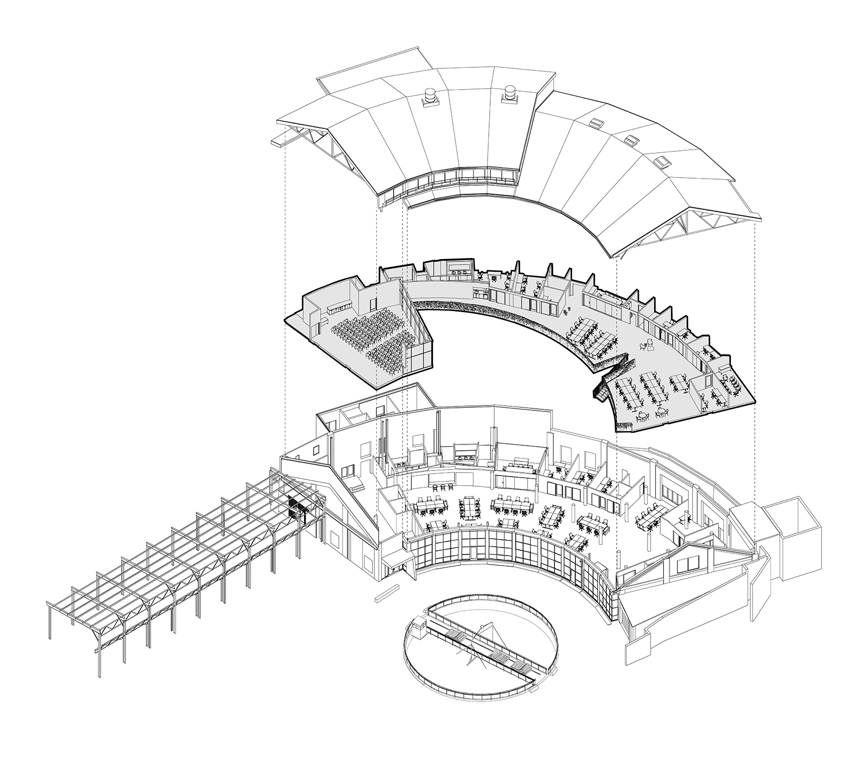 The Roundhouse at Hazelwood Green by GBBN - 谷德设计网