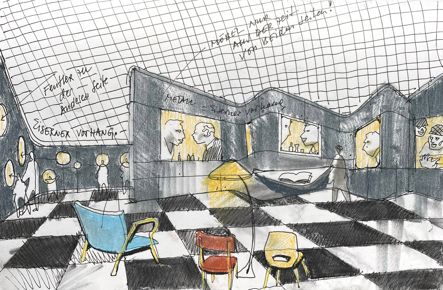 Exhibition design for Cold War Museum, Berlin by TCHOBAN VOSS ...