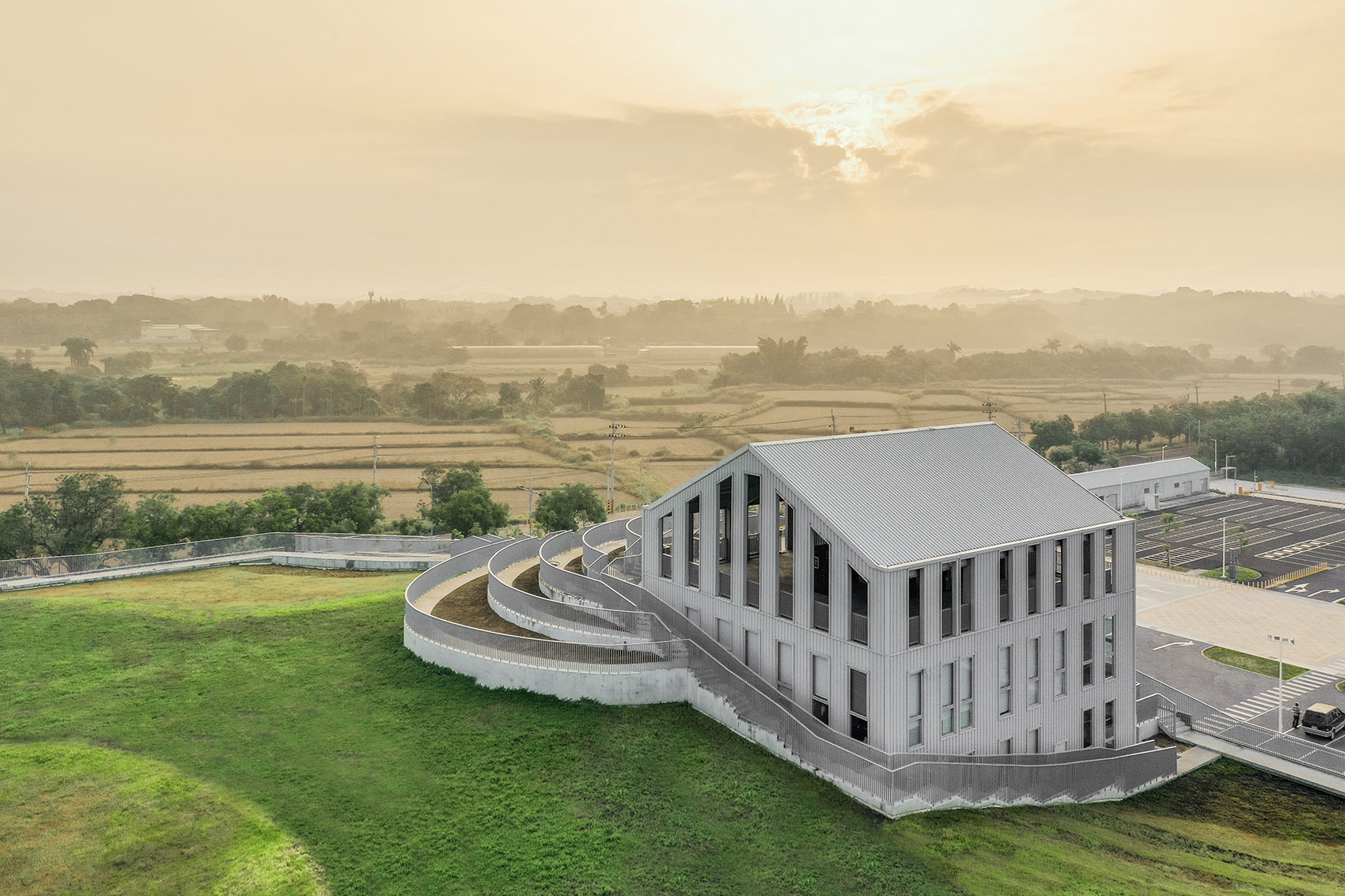 MVRDV completes wholesale market in Tainan with publicly accessible ...