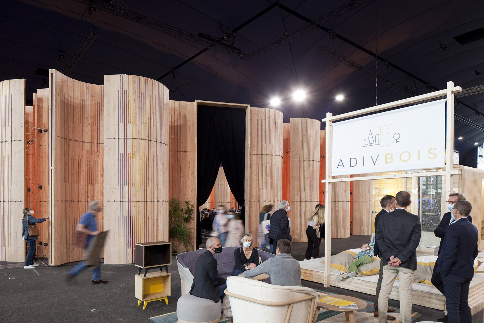 The Ephemeral Auditorium Paris by ArtBuild Architects - 谷德设计网