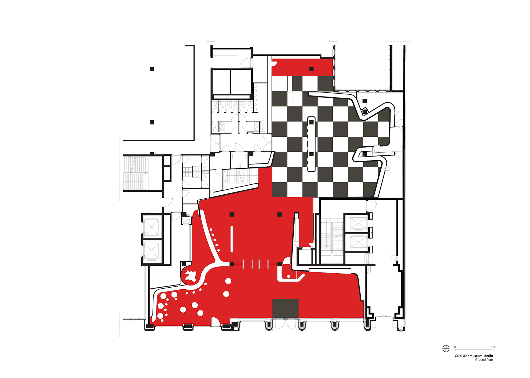 Exhibition design for Cold War Museum, Berlin by TCHOBAN VOSS ...