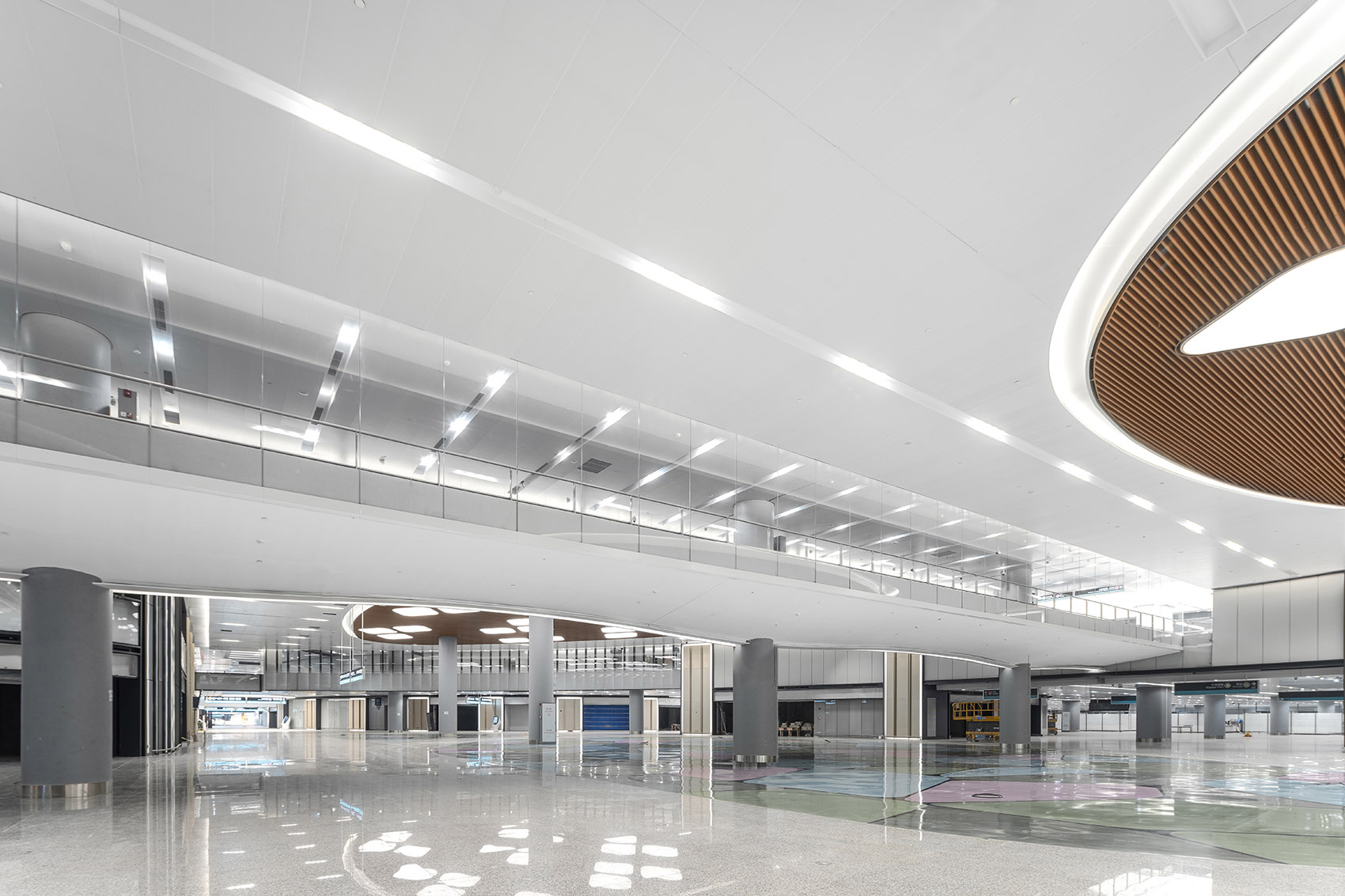 The third phase of the new terminal building and landside ...