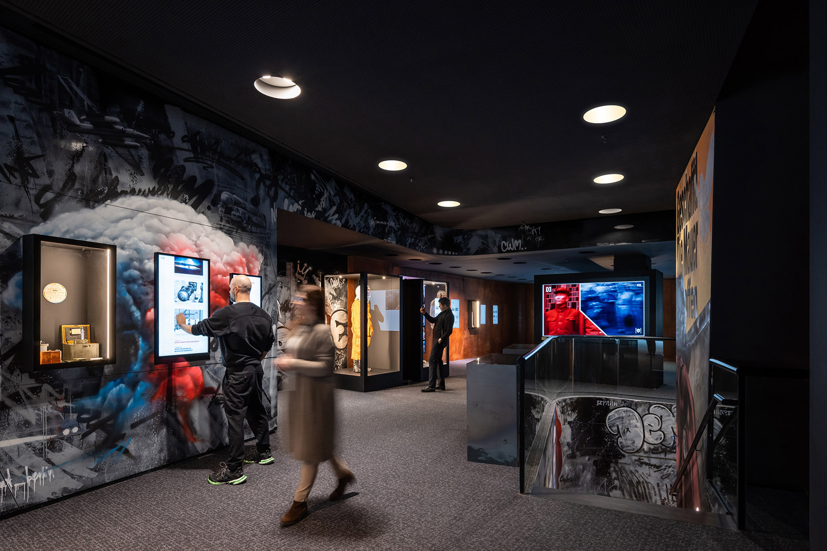 Exhibition design for Cold War Museum, Berlin by TCHOBAN VOSS ...