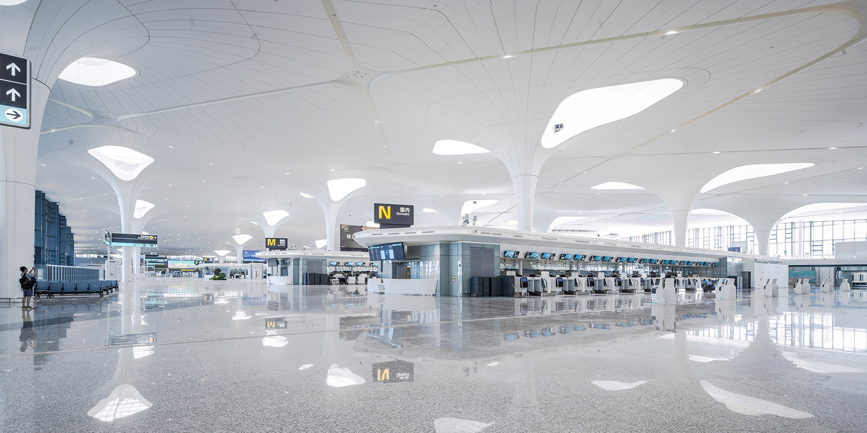 The third phase of the new terminal building and landside ...