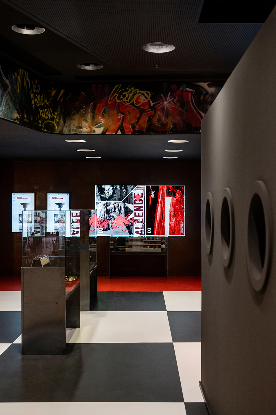 Exhibition design for Cold War Museum, Berlin by TCHOBAN VOSS ...