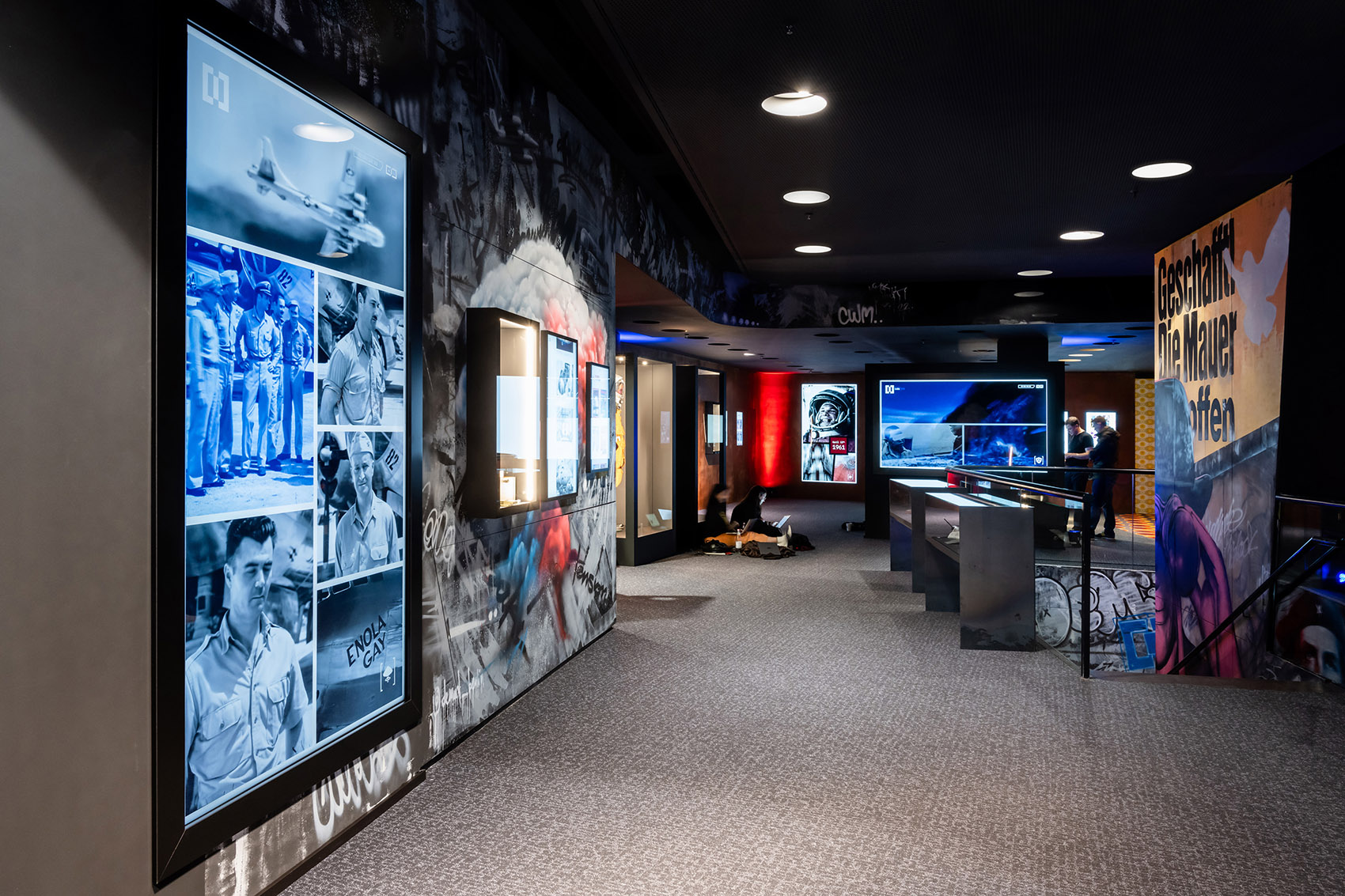 Exhibition design for Cold War Museum, Berlin by TCHOBAN VOSS ...