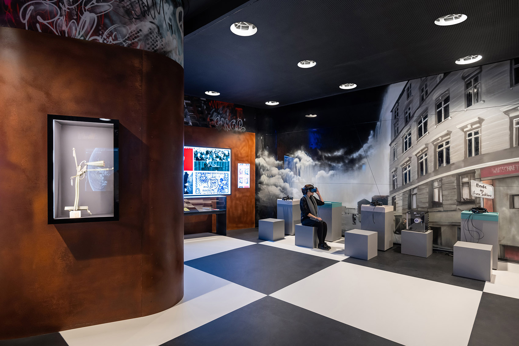 Exhibition design for Cold War Museum, Berlin by TCHOBAN VOSS ...