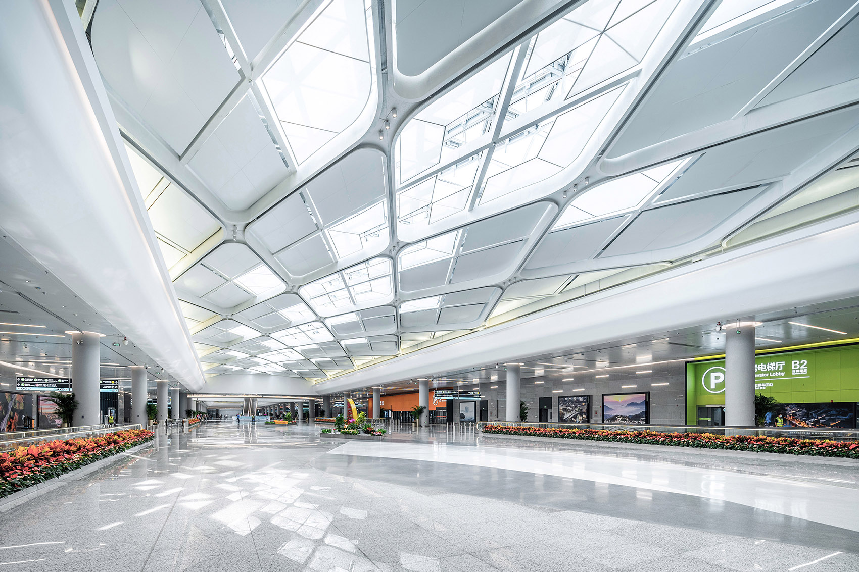 The third phase of the new terminal building and landside ...