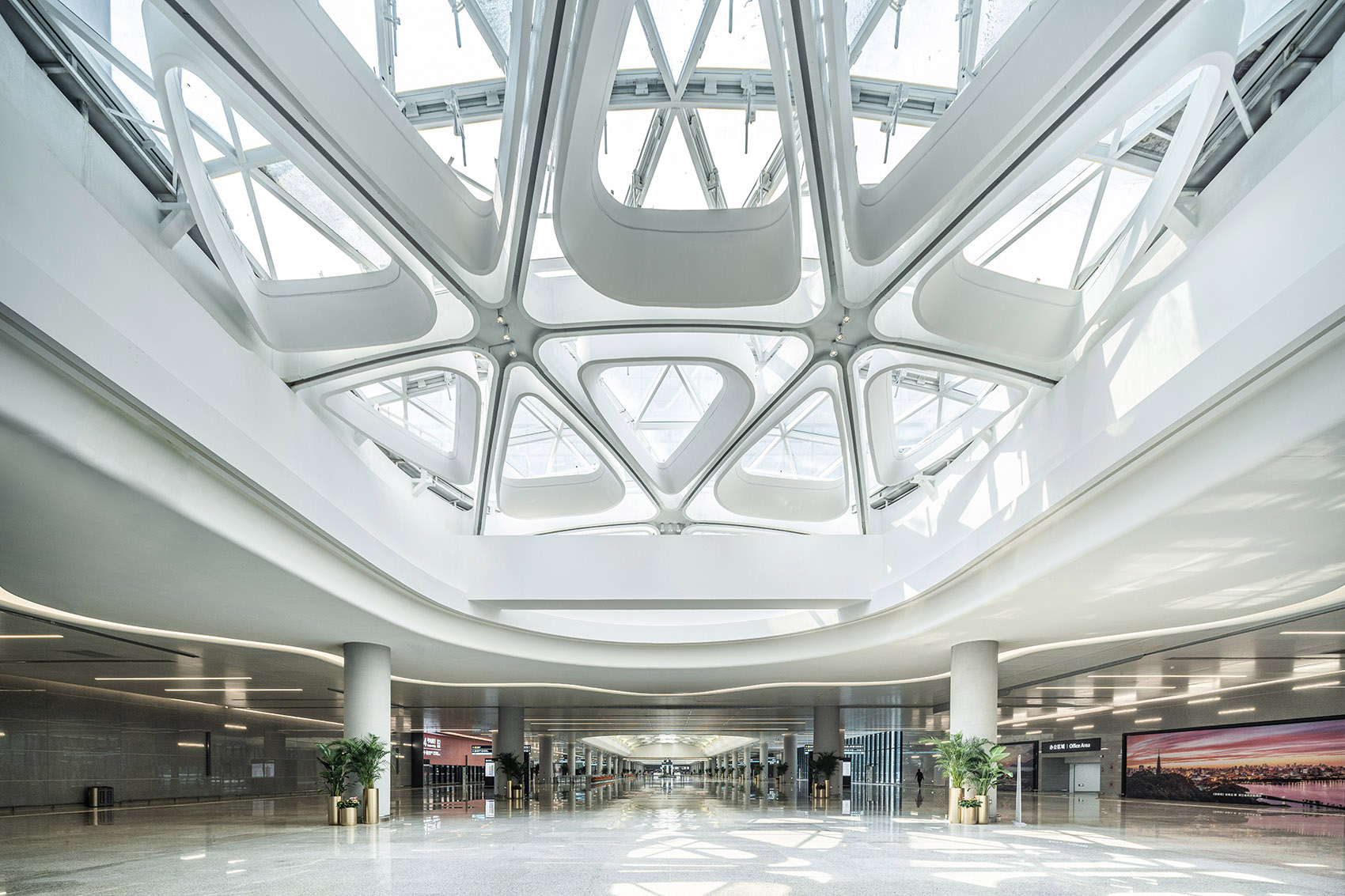 The third phase of the new terminal building and landside ...