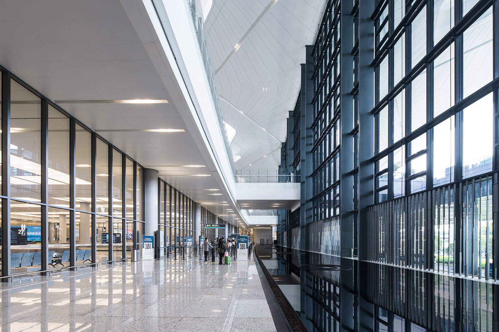 The third phase of the new terminal building and landside ...