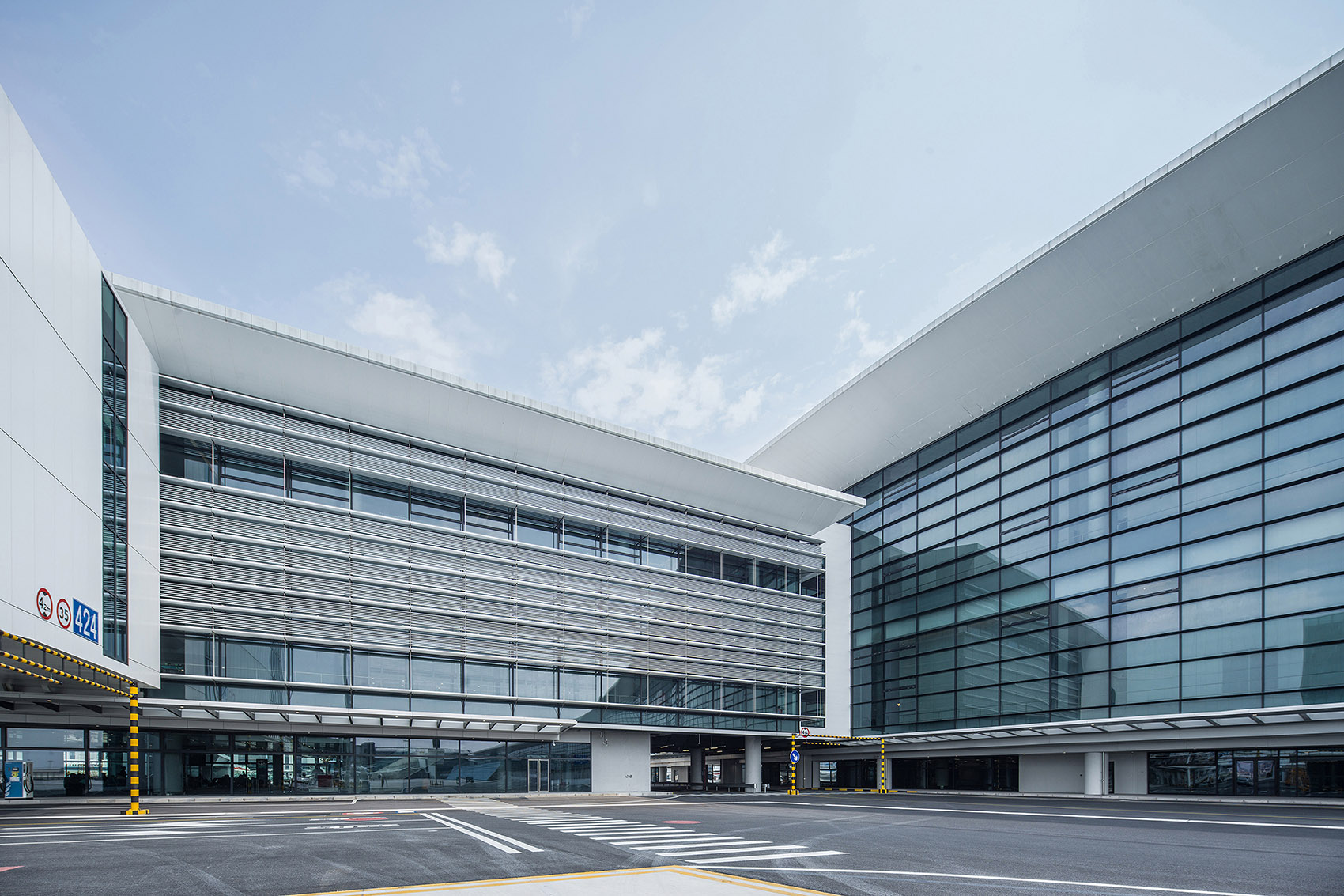 The third phase of the new terminal building and landside ...