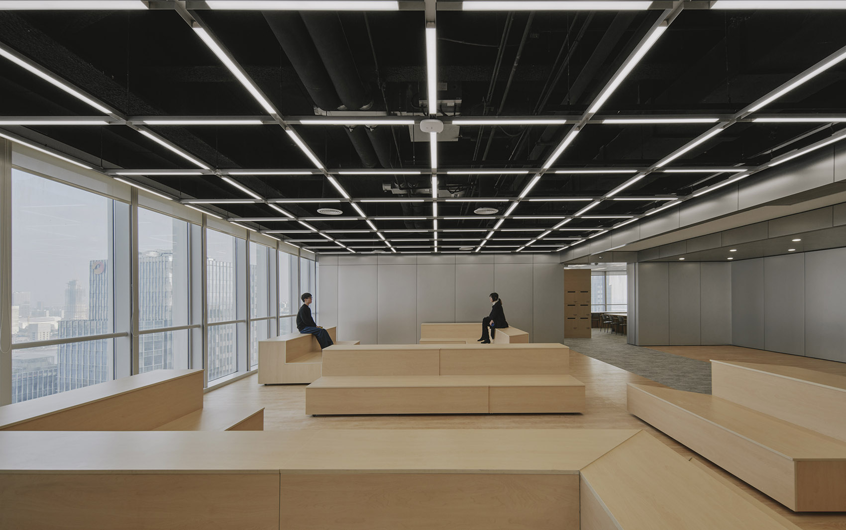 Tezign west bund star center headquarter interior design by XFRAME ...