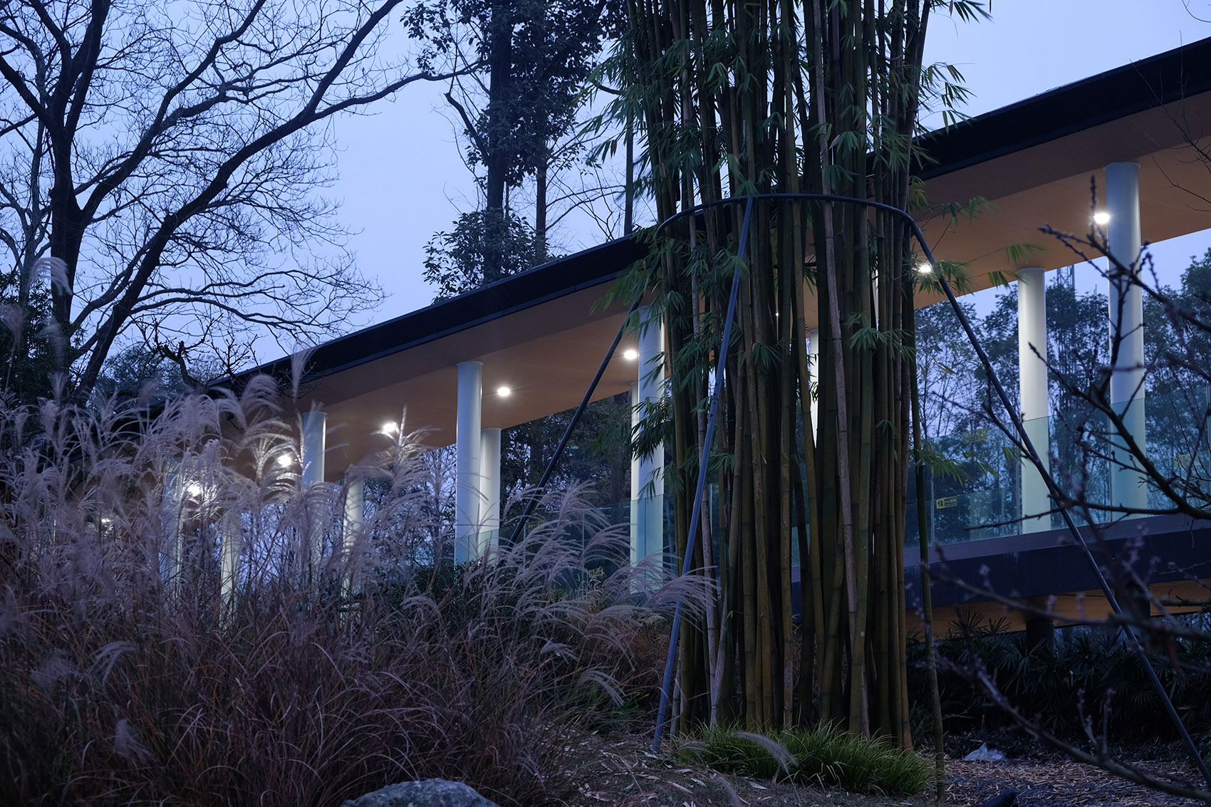 Chongzhou – Bamboo Craft Village Visitor Center, China by Archermit - 谷德设计网
