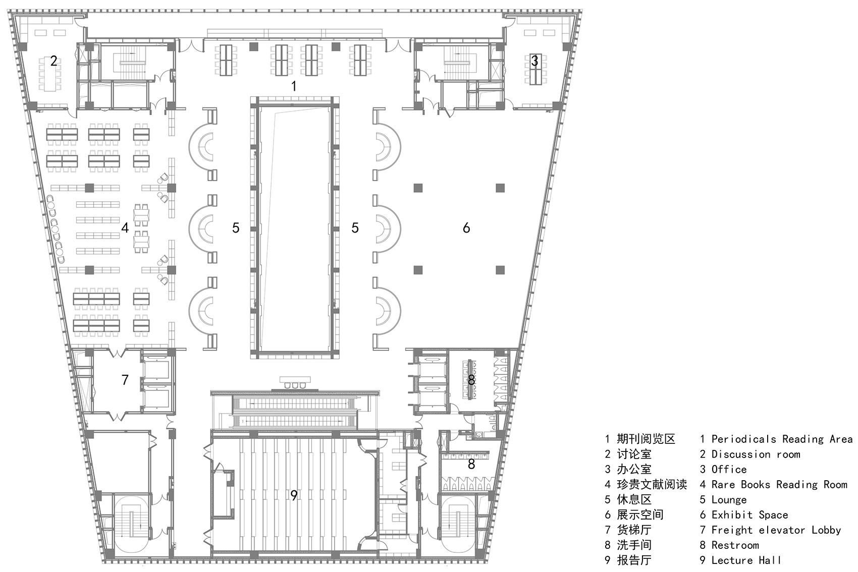 Zikawei Library by Wutopia Lab - 谷德设计网
