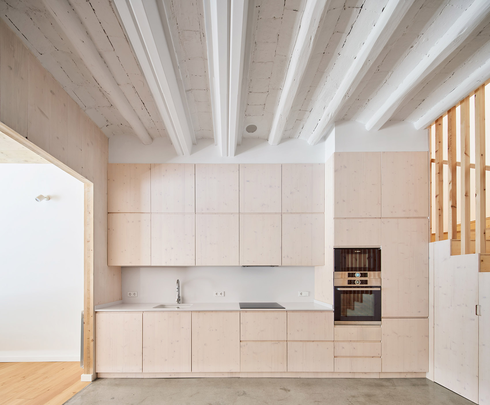 95pla Renovation And Expansion Of A Row House By Vallribera Arquitectes