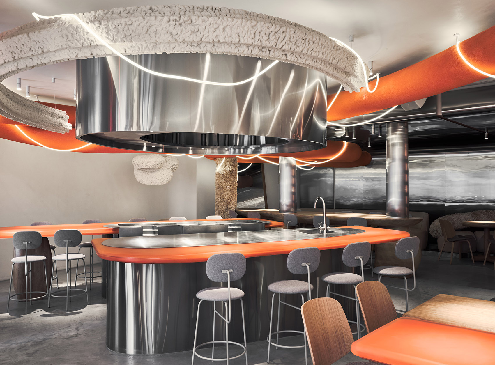 FISH FETISH restaurant by DA bureau - 谷德设计网