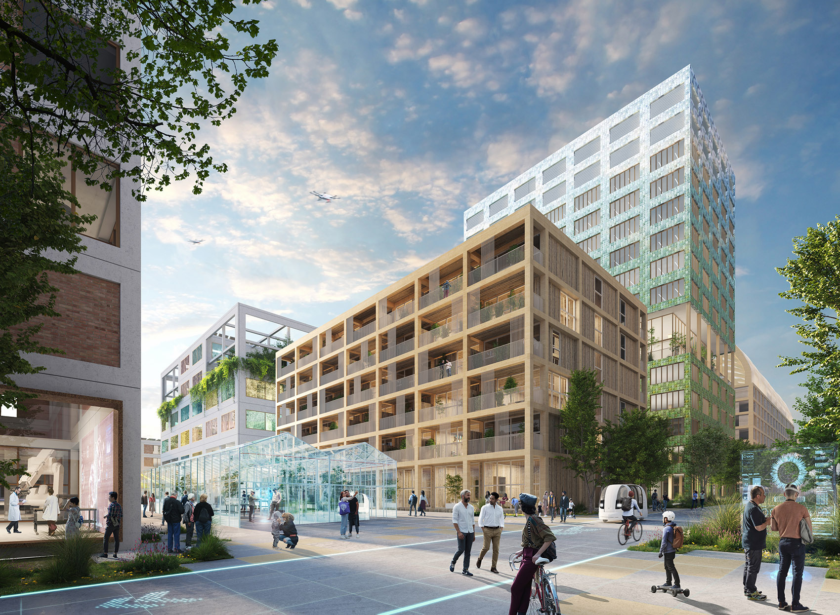 MVRDV wins competition to design the Innovation Park Artificial ...