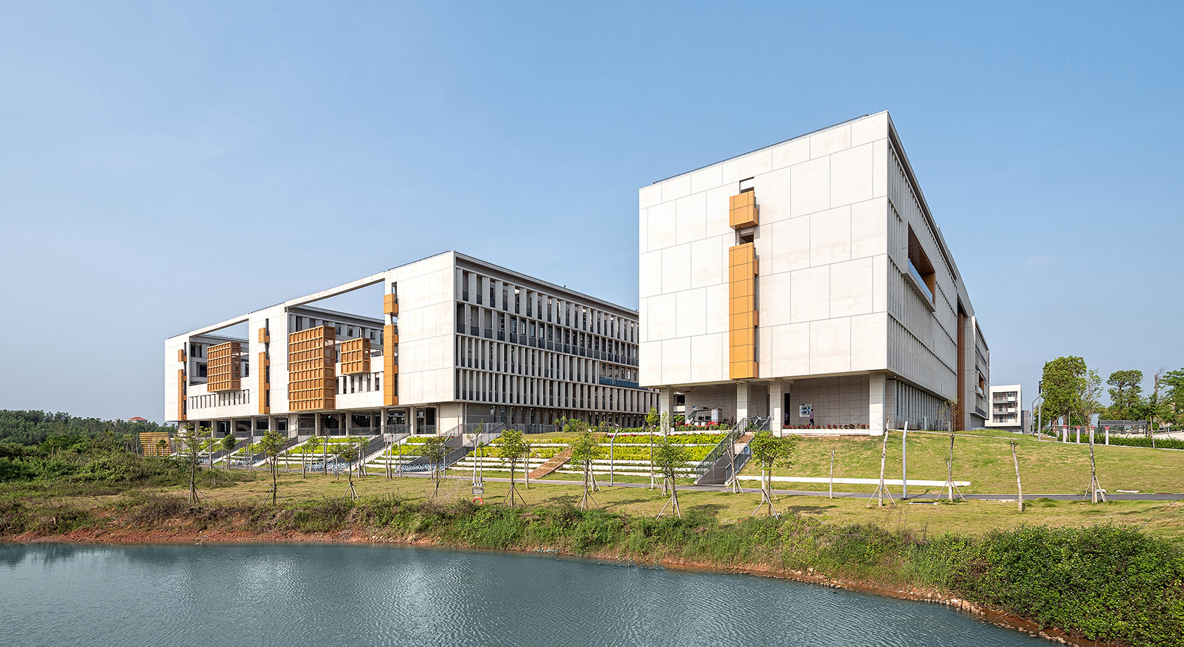 Public Teaching and learning building of Guangdong University of ...