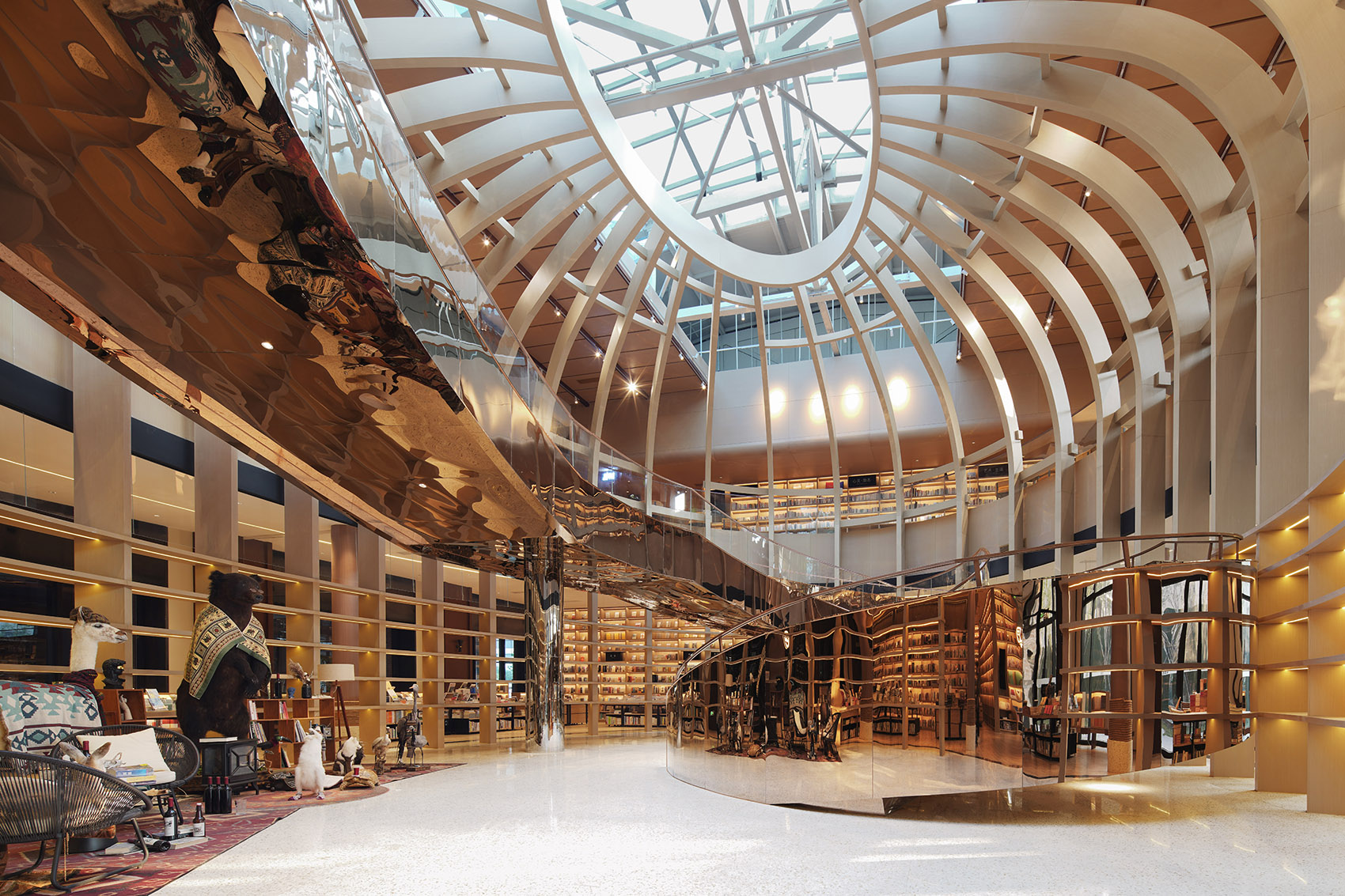 Zhong Ao Yan Ji You Bookstore, China by Karv One Design - 谷德设计网