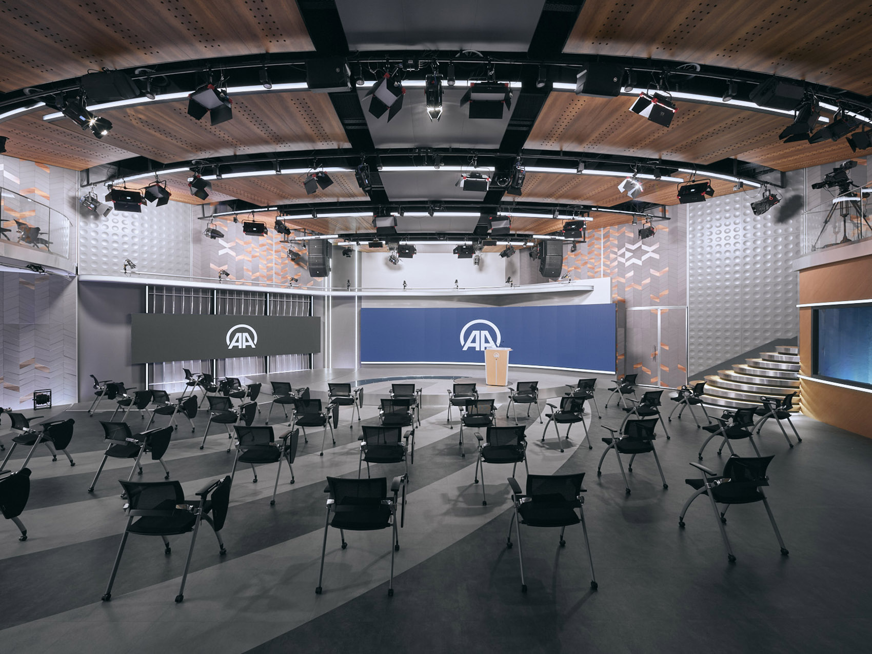 MULTI-PURPOSE BROADCAST AND EVENT STUDIO FOR ANADOLU AGENCY by BAB ...