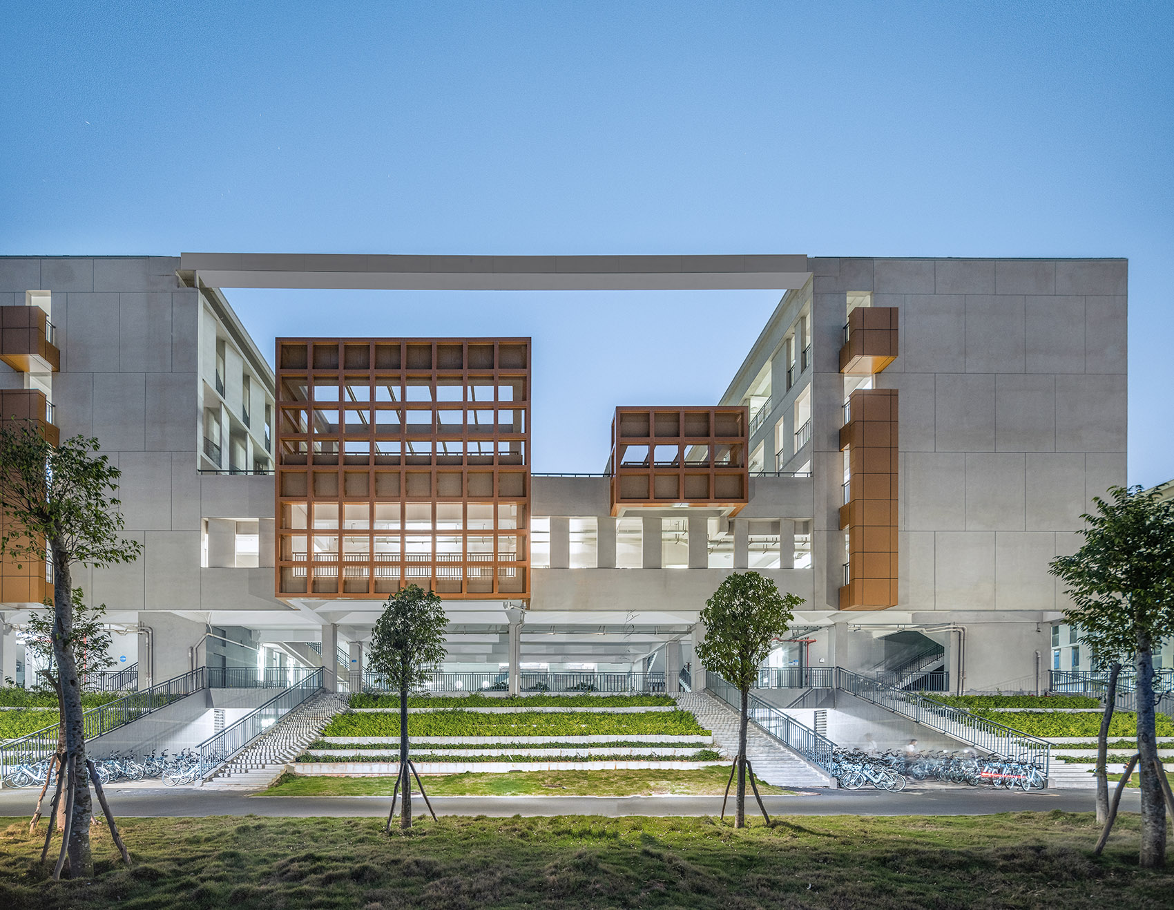 Public Teaching and learning building of Guangdong University of ...