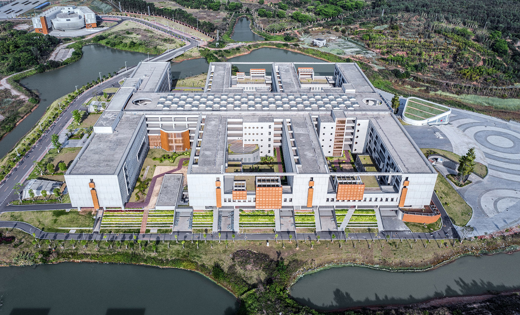 Public Teaching and learning building of Guangdong University of ...