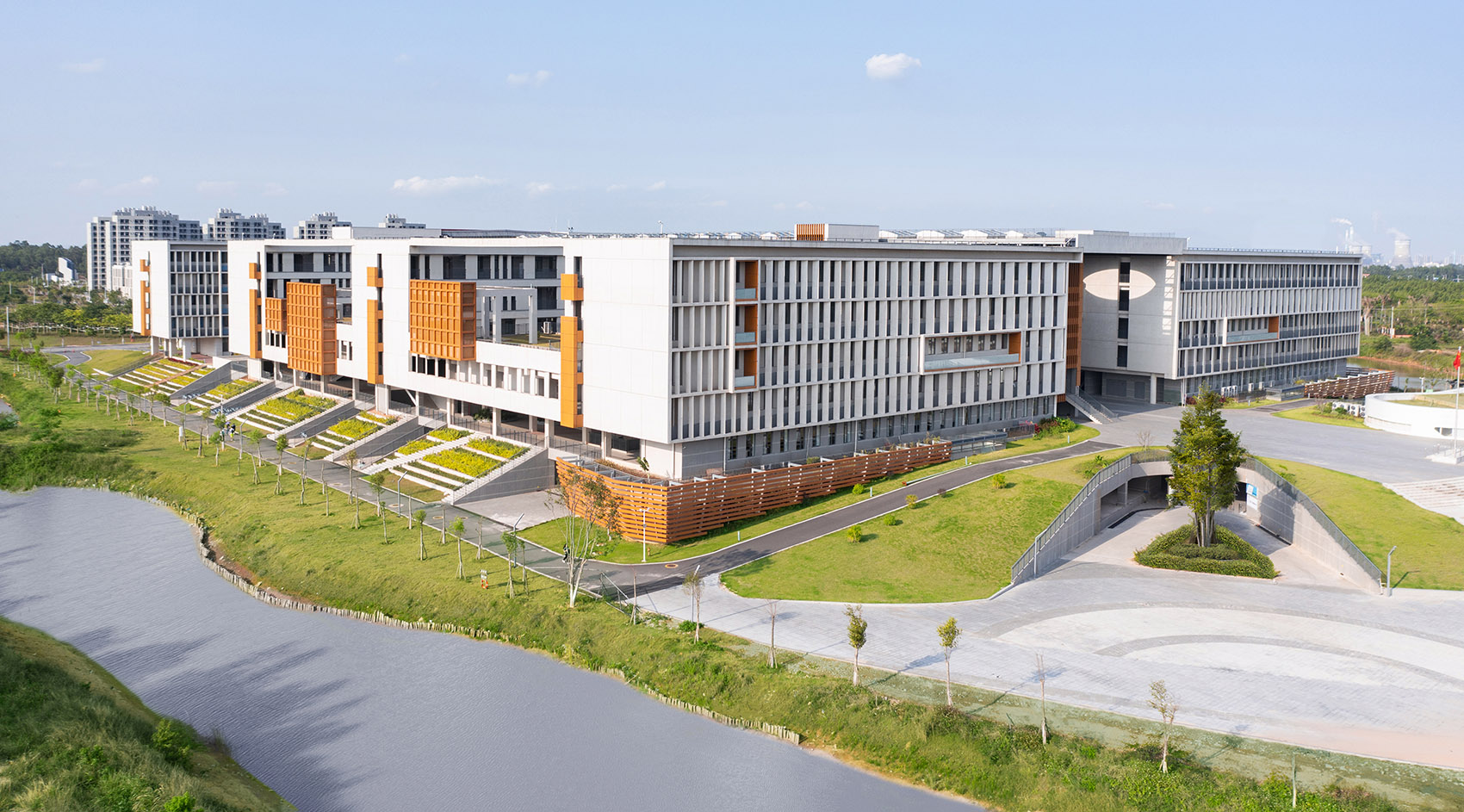 Public Teaching and learning building of Guangdong University of ...