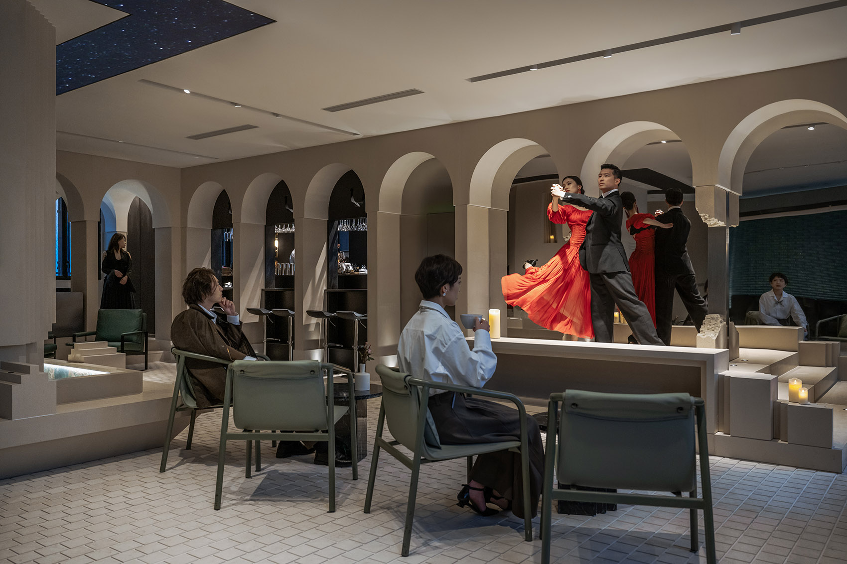 Piazza in a room, China by Wutopia Lab - 谷德设计网