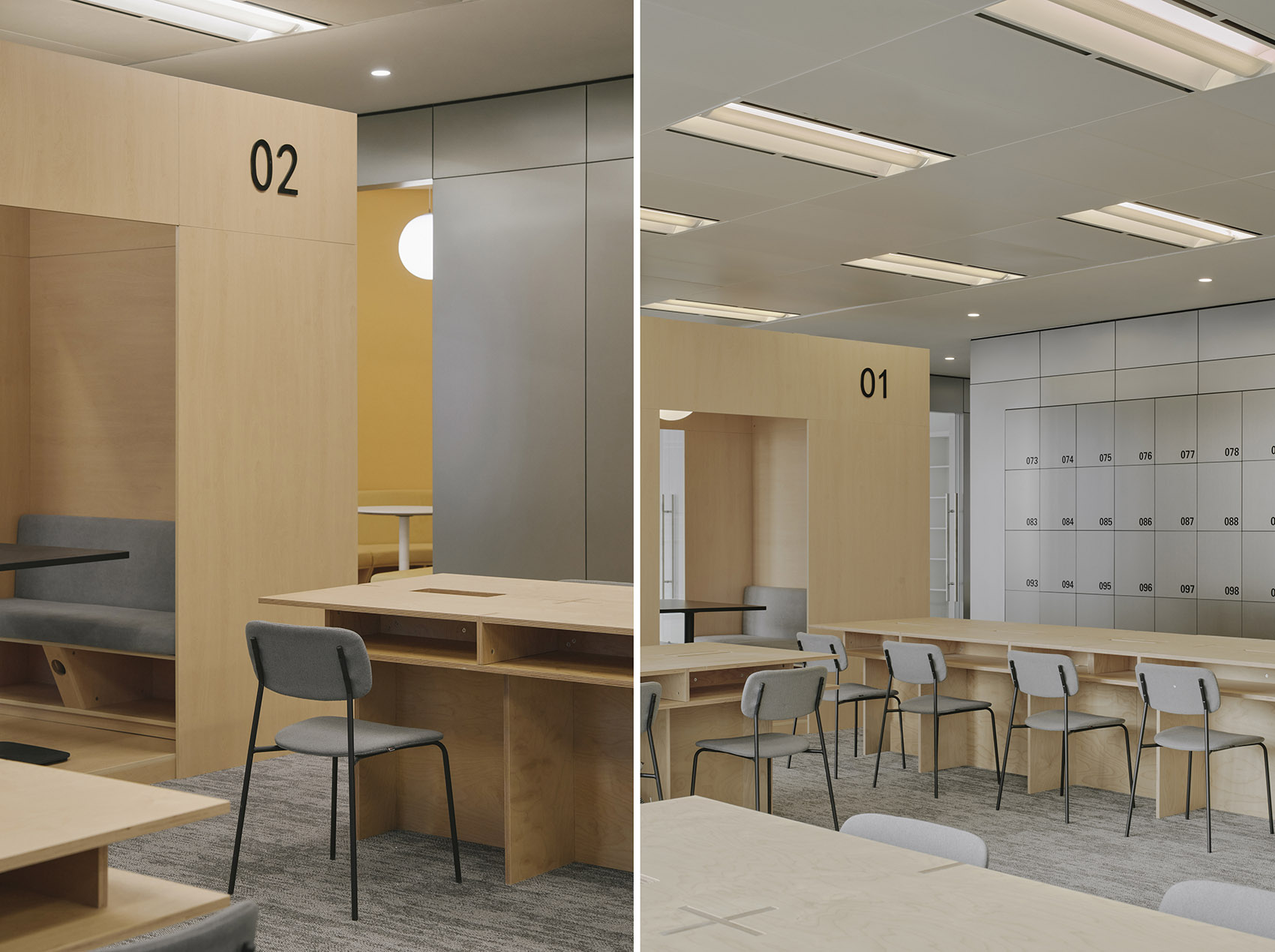 Tezign west bund star center headquarter interior design by XFRAME ...