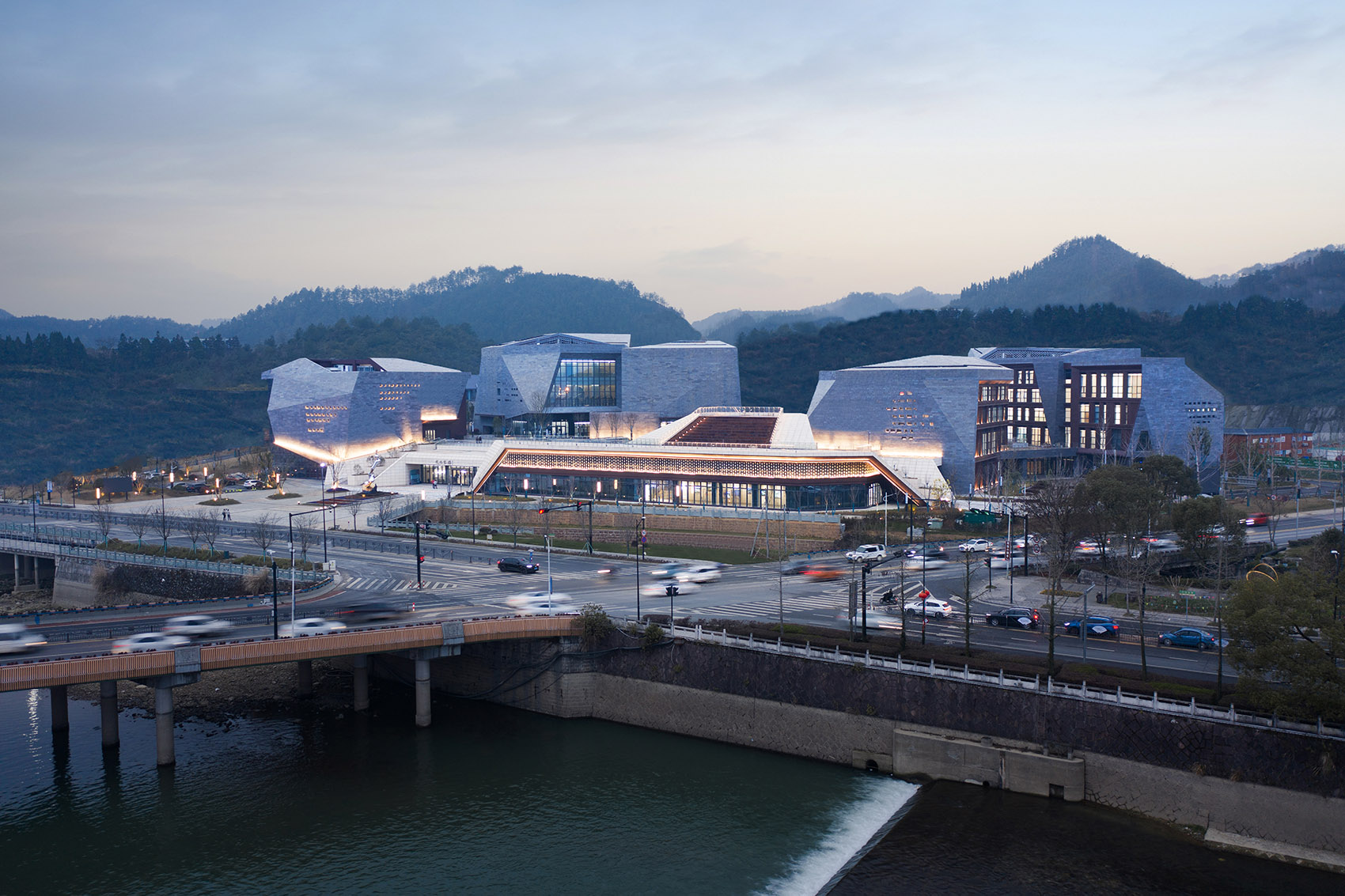 Kaihua County Public Culture Square by China United Engineering ...