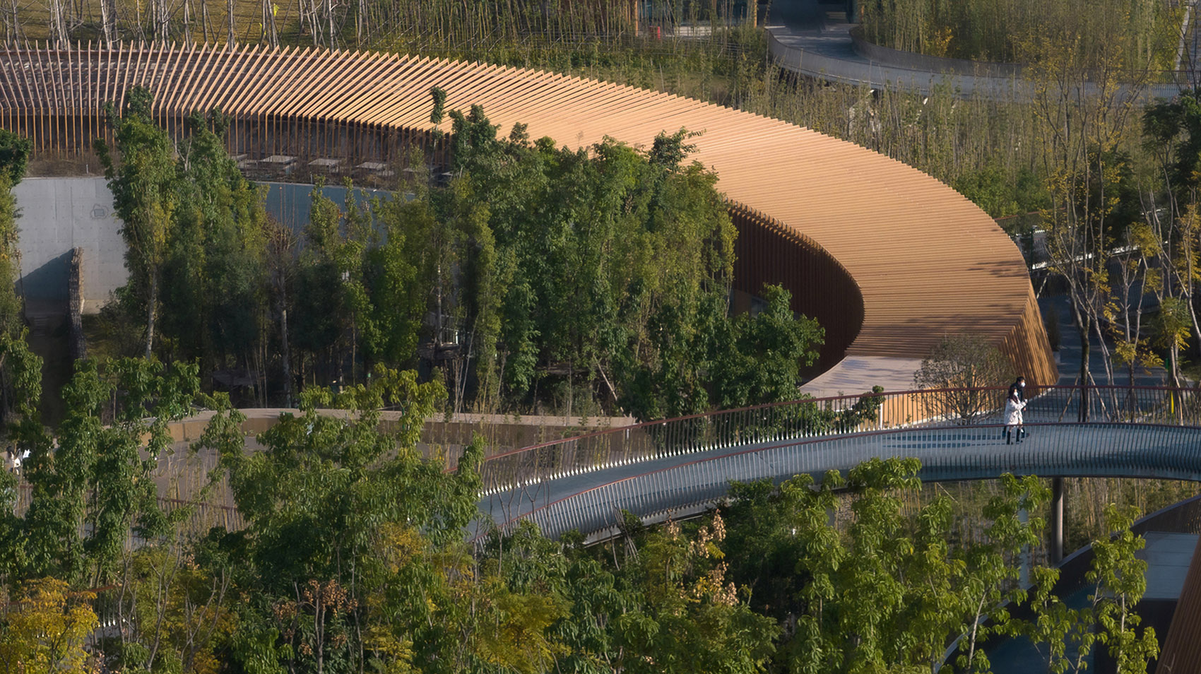 The Panda Pavilions in Chengdu by Atelier Ping Jiang, EID Arch - 谷德设计网