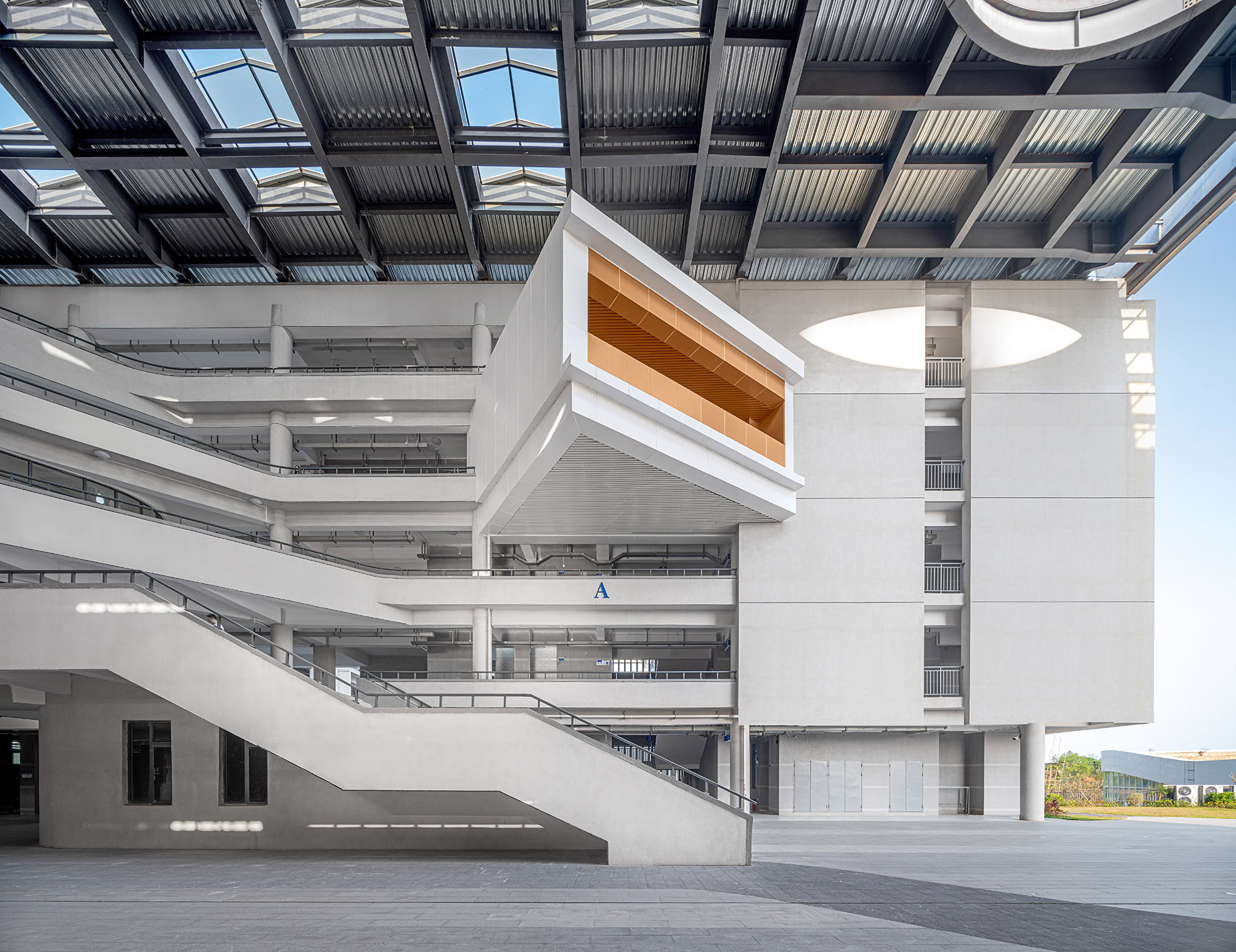 Public Teaching and learning building of Guangdong University of ...