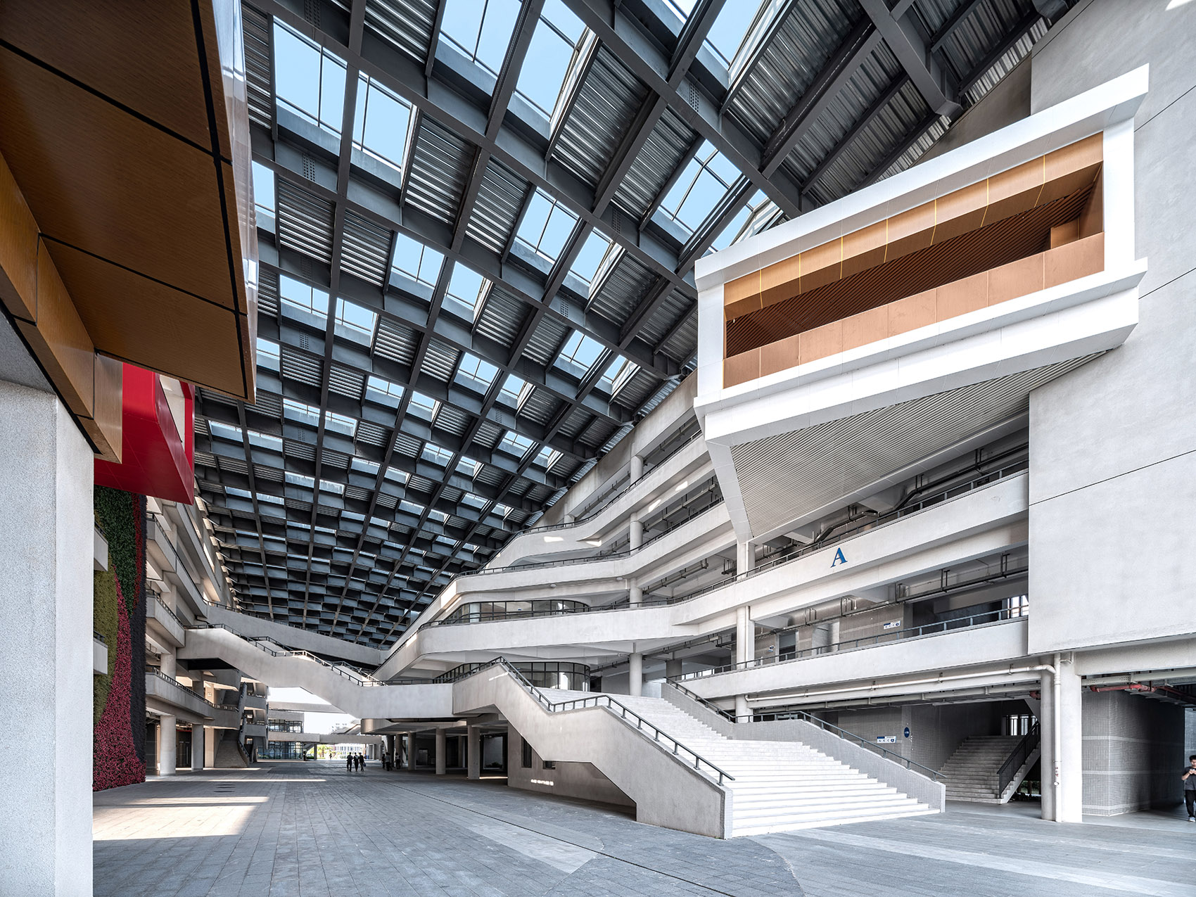 Public Teaching and learning building of Guangdong University of ...