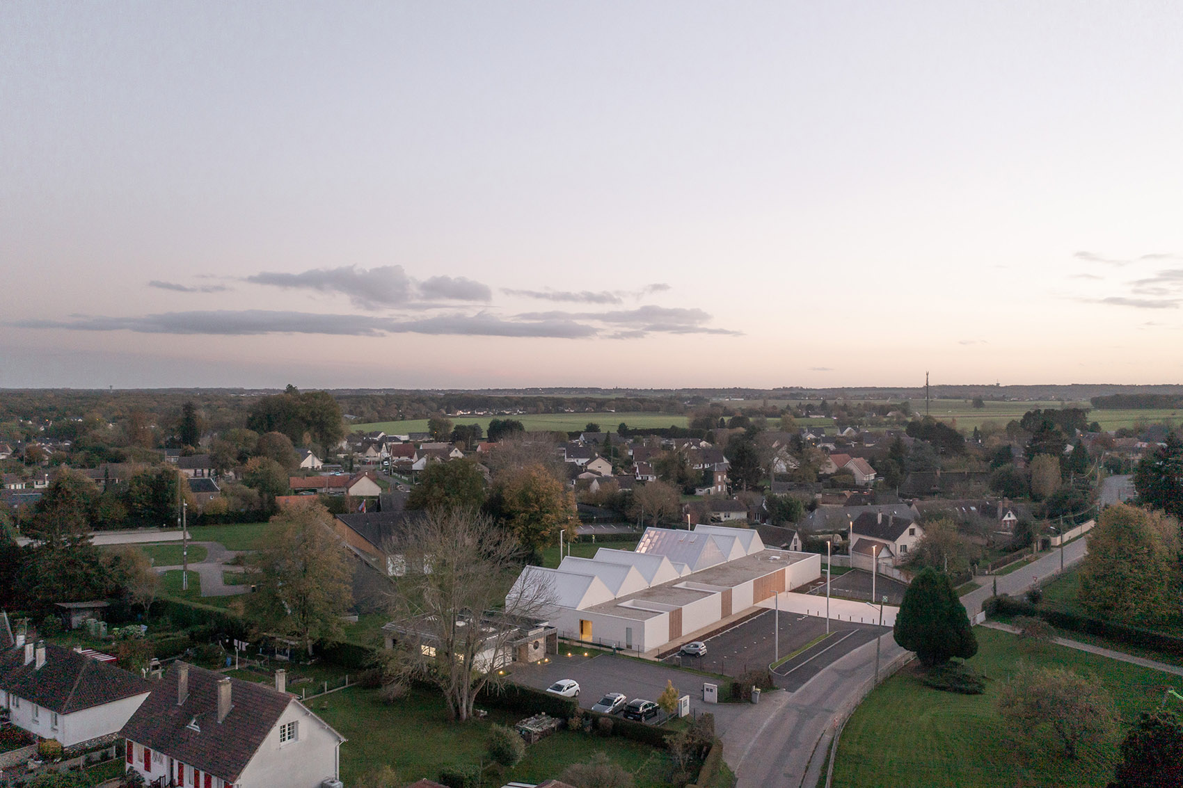 Construction of a three classes kindergarten in Saint-Ouen-Du-Tilleul ...