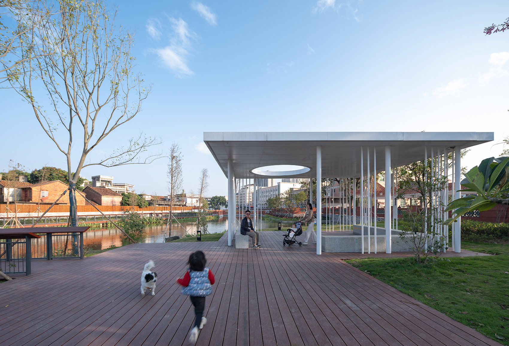 Organic renewal of the contiguous villages of Ding, Peng and Huang by ...