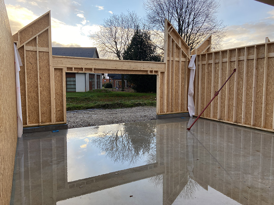 Construction of a three classes kindergarten in Saint-Ouen-Du-Tilleul ...