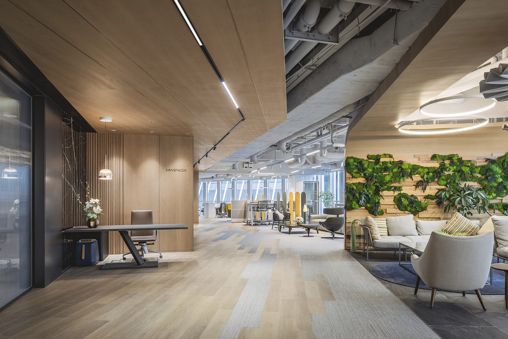 Haworth/HWS Customer Experience Centre in Shanghai, China by Gensler ...