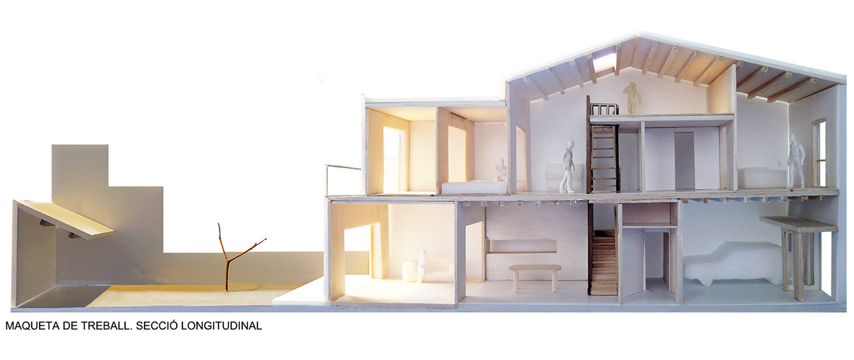 95PLA Renovation and expansion of a row house by Vallribera Noray ...