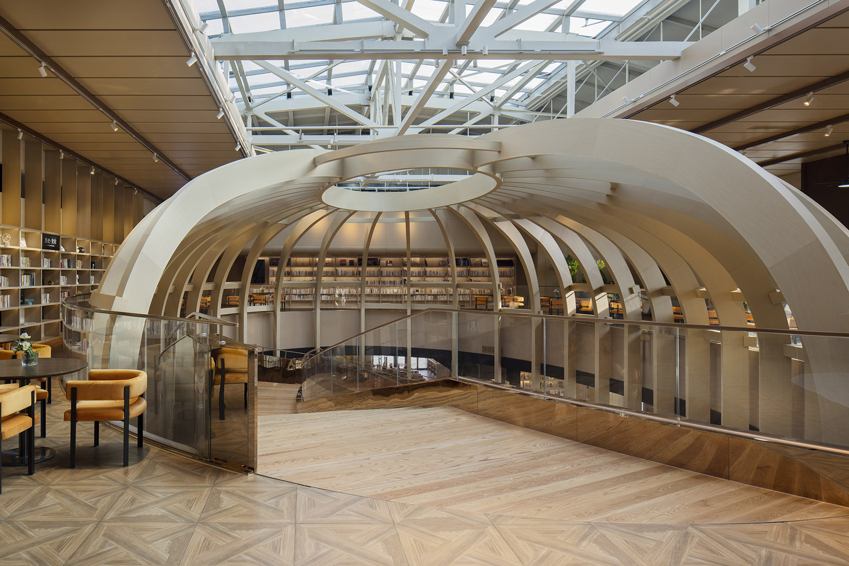 Zhong Ao Yan Ji You Bookstore, China by Karv One Design - 谷德设计网