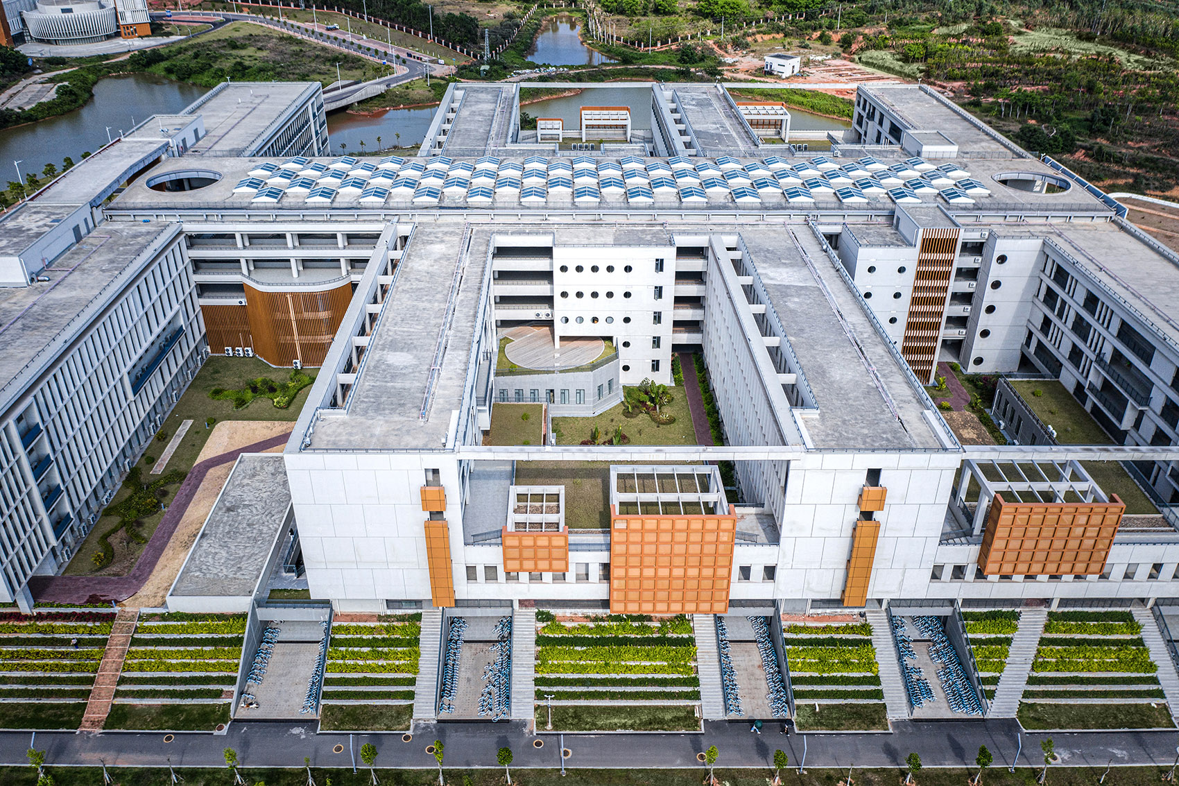 Public Teaching and learning building of Guangdong University of ...