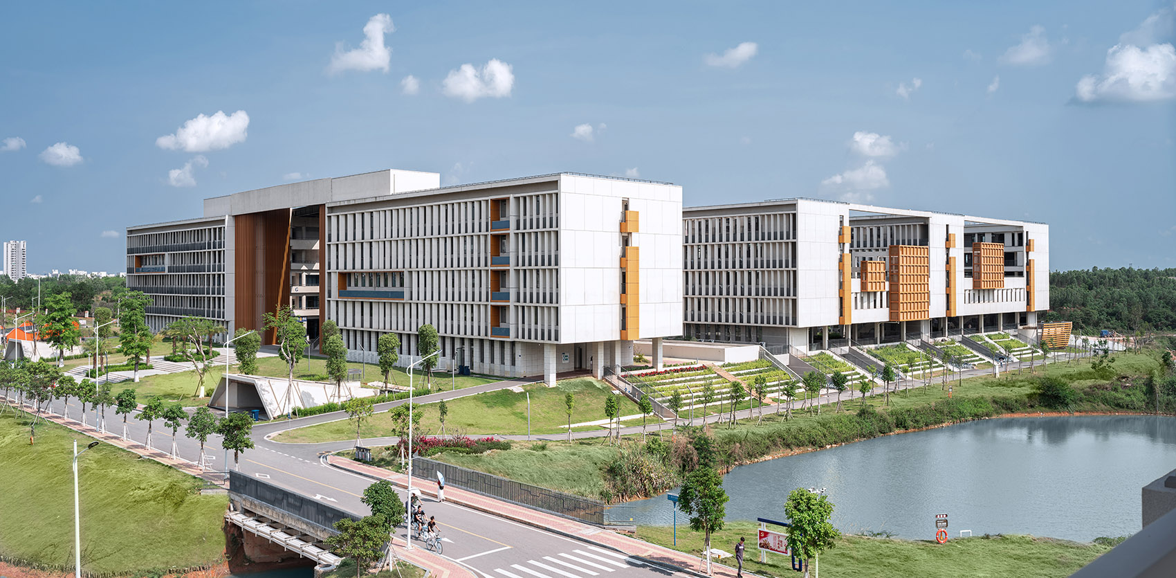 Public Teaching and learning building of Guangdong University of ...