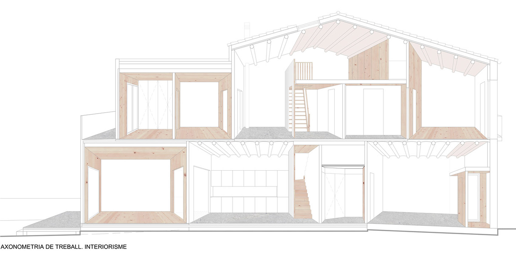 95PLA Renovation and expansion of a row house by Vallribera Noray ...