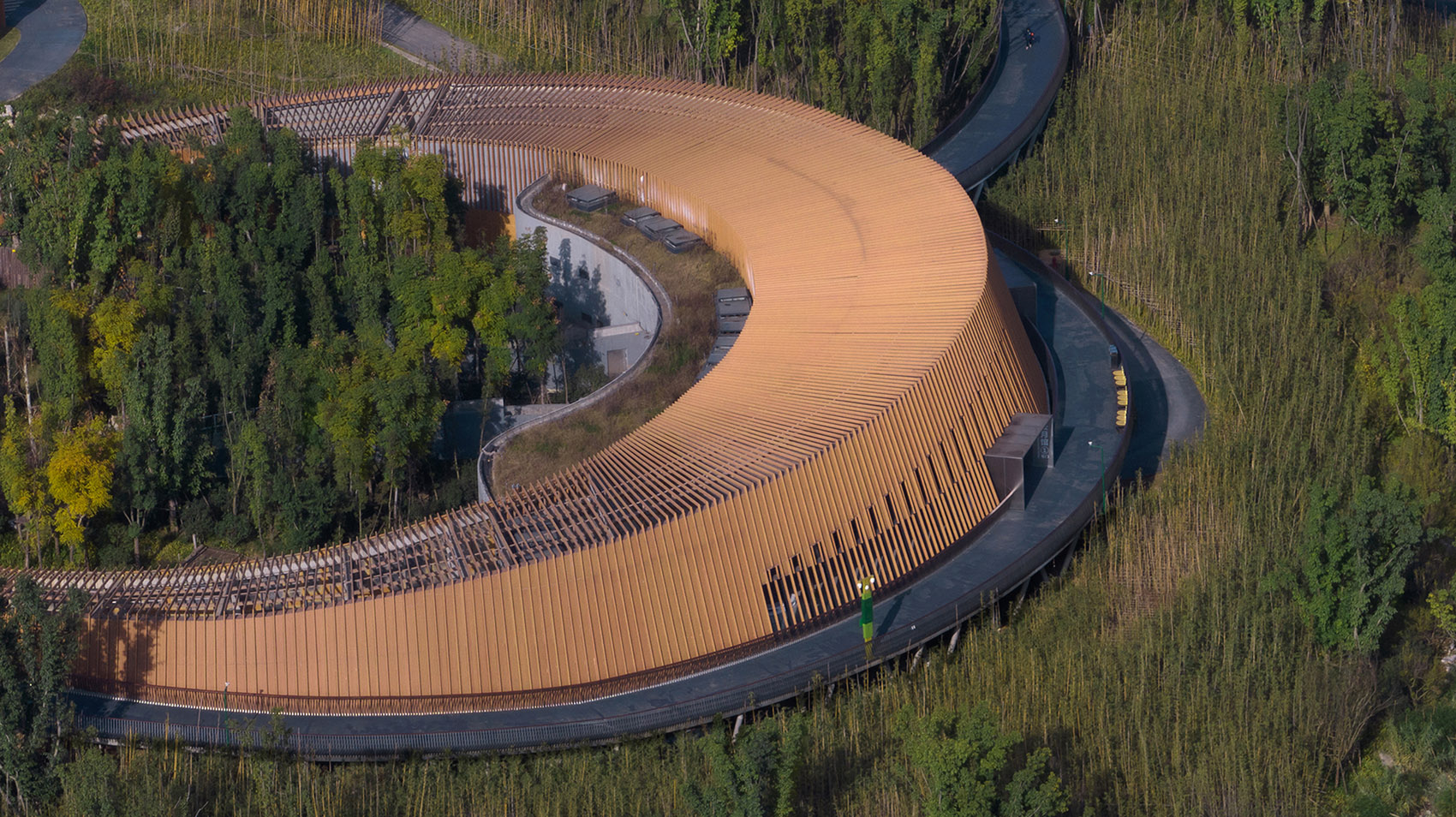 The Panda Pavilions in Chengdu by Atelier Ping Jiang, EID Arch - 谷德设计网