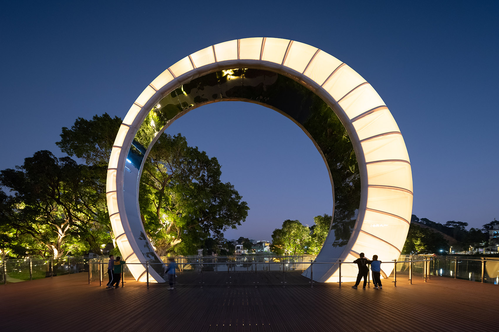 Organic renewal of the contiguous villages of Ding, Peng and Huang by ...