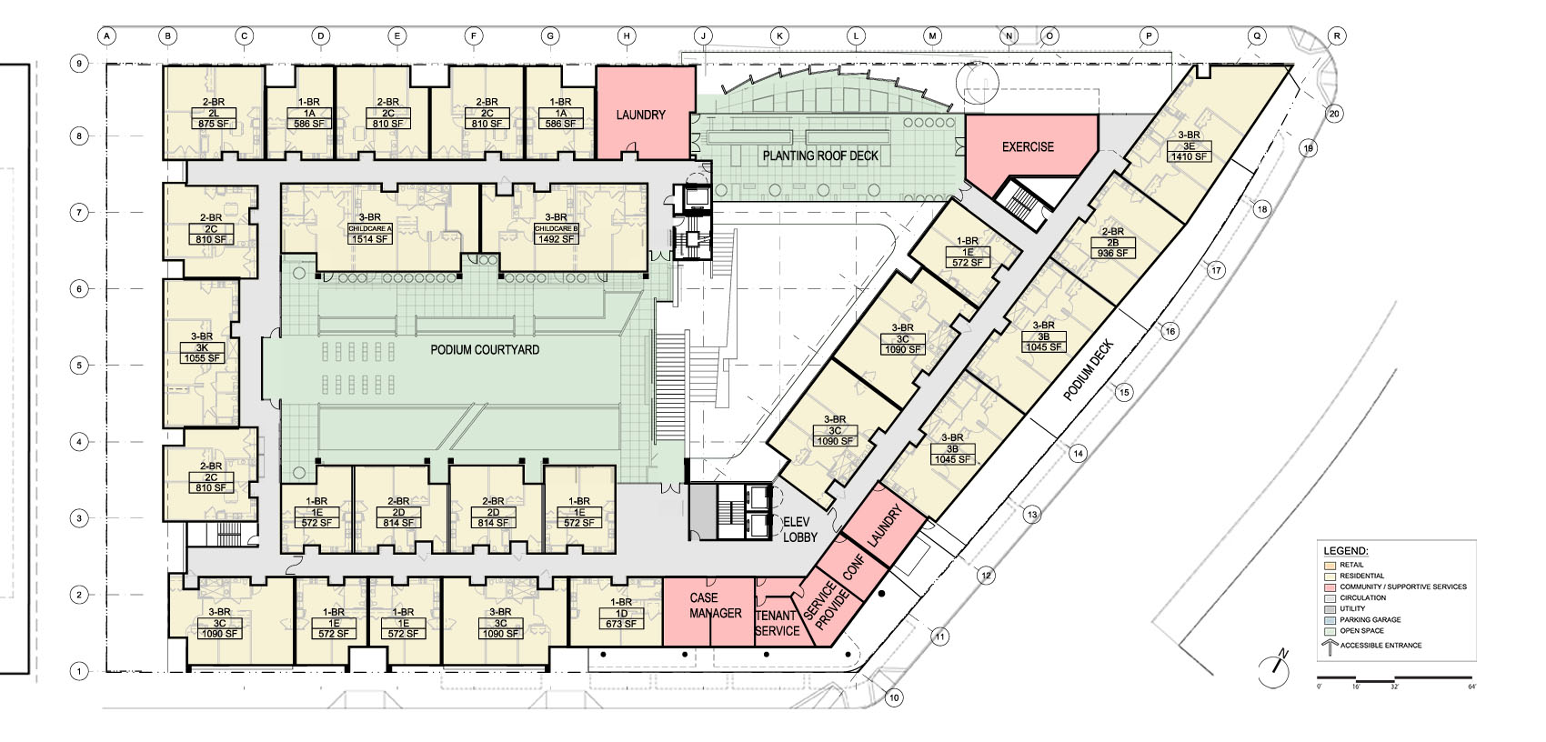 Fourth Street Affordable Housing by Kennerly Architecture & Planning ...