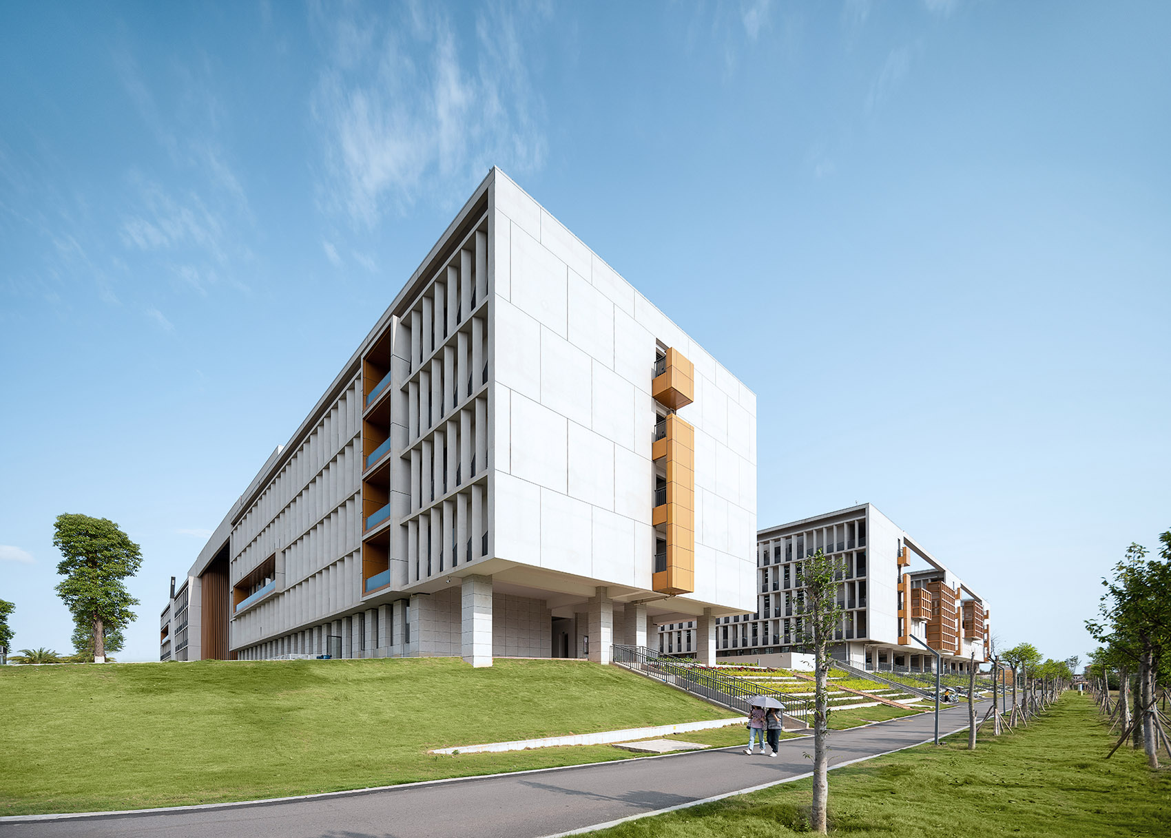 Public Teaching and learning building of Guangdong University of ...