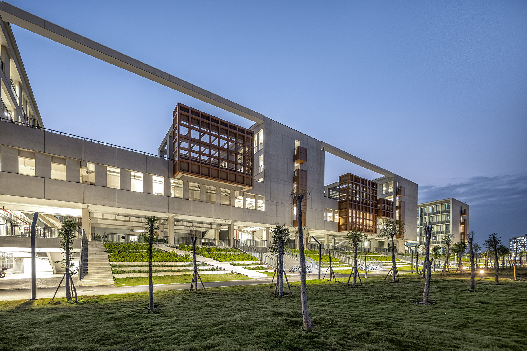 Public Teaching and learning building of Guangdong University of ...