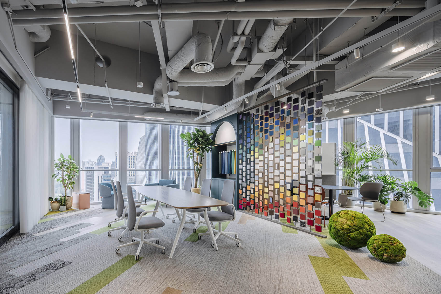 Haworth/HWS Customer Experience Centre in Shanghai, China by Gensler ...